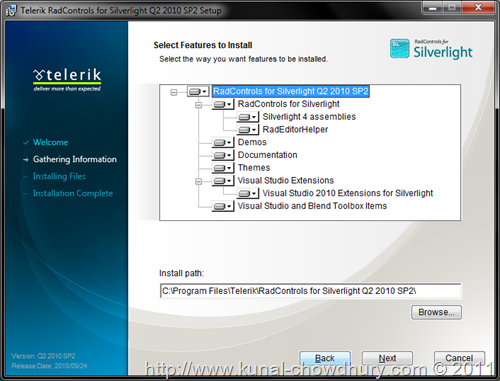 Day 1: Working with Telerik Silverlight RadControls | Kunal Chowdhury