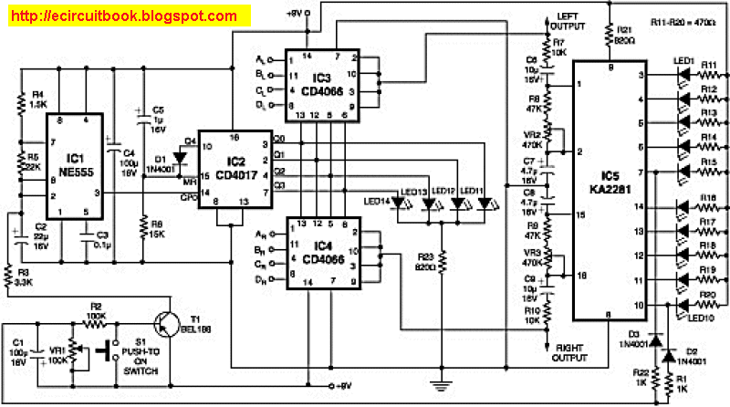 eCircuitbook: Stereo Channel Selector
