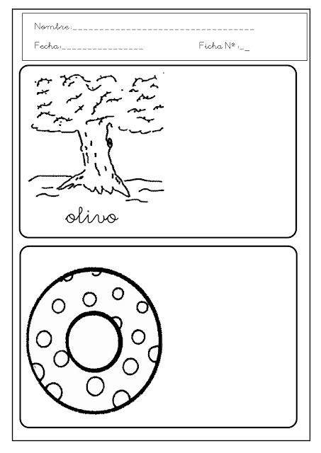 APRENDE A ESCRIBIR LA LETRA O. CALIGRAFIA INFANTIL