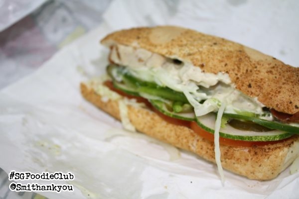 Subway - Chicken & Bacon Ranch - #SGFoodieClub