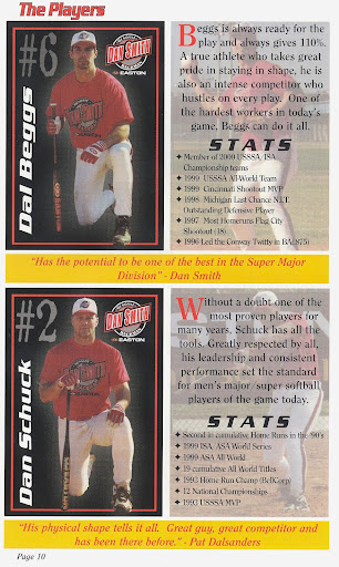 2001 Dan Smith Team - www.softballcenter.comwww.softballcenter.com