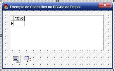 CheckBox no DBGrid do Delphi