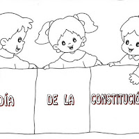 DIA DE LA CONSTITUCION DIBUJOS PARA COLOREAR DE LA CONSTITUCION