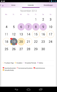 Menstruations-Kalender, Periodenkalender Kostenlos – Apps bei Google Play