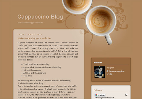 Super Collection of 2 Column New Blogger Templates (A)