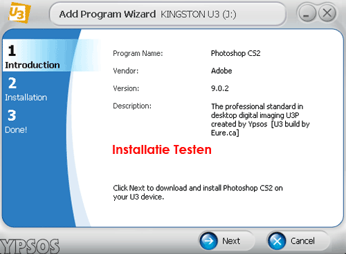 Zelf U3 software maken: