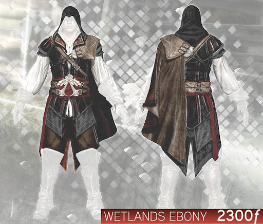 AC2 Black Edition in-game outfit/skin (PC) : r/assassinscreed