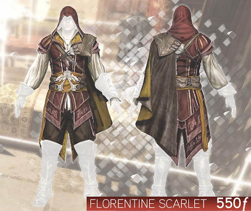Assassin's Creed 2 - Assassin Robe Dye Collection | EnvyDream