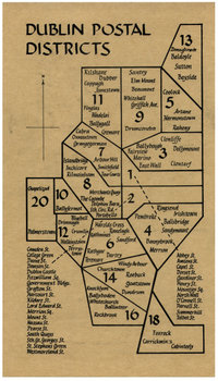 :: Meu Vizinho Irlandês ::: Códigos Postais Dublin Postal Codes Bairros