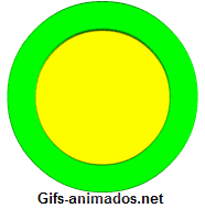 círculo 3d verde amarelo gifs animados exclusivos original gif-original ...