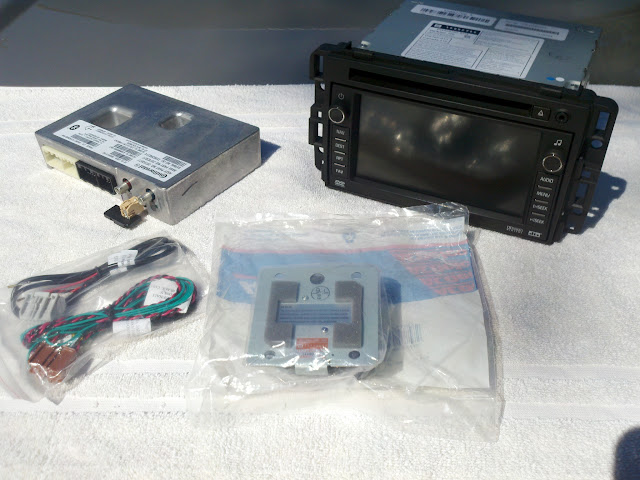 Big Day For The Avalanche Yesterday! Installed OEM nav radio and ...