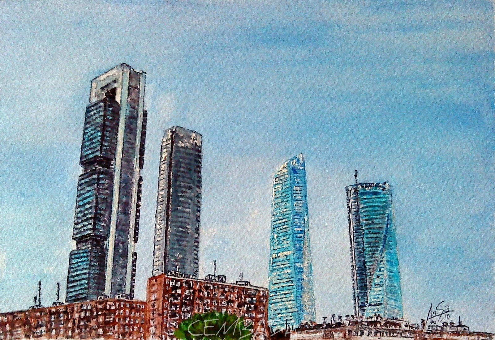 TREMATEL: "CUATRO TORRES BUSINESS AREA (Madrid)"