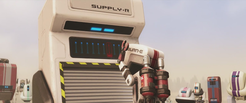 after dusk, before dawn: BURN-E 波力