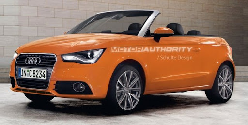 Audi planeja quatro novas versões do A1. Uma delas é o Cabriolet ...