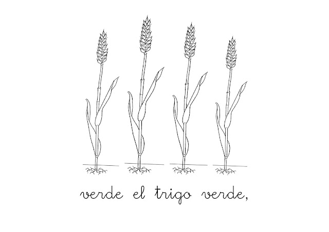 COLOR VERDE - DIBUJOS PARA COLOREAR EN VERDE