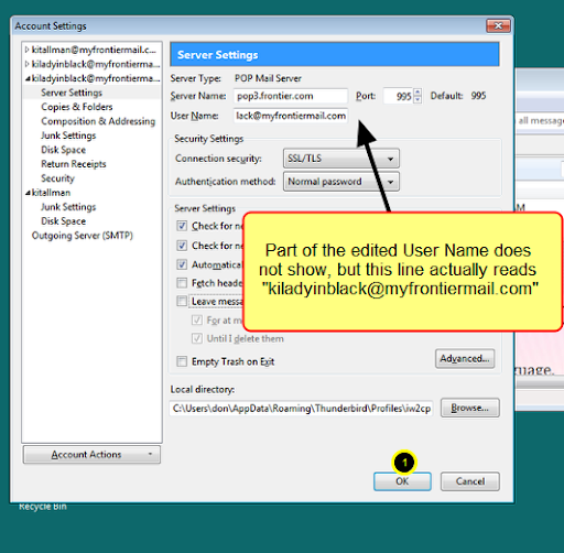 How to set up mozilla thunderbird - galavector