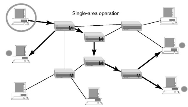 Multicast-routing protocols (VoIP)