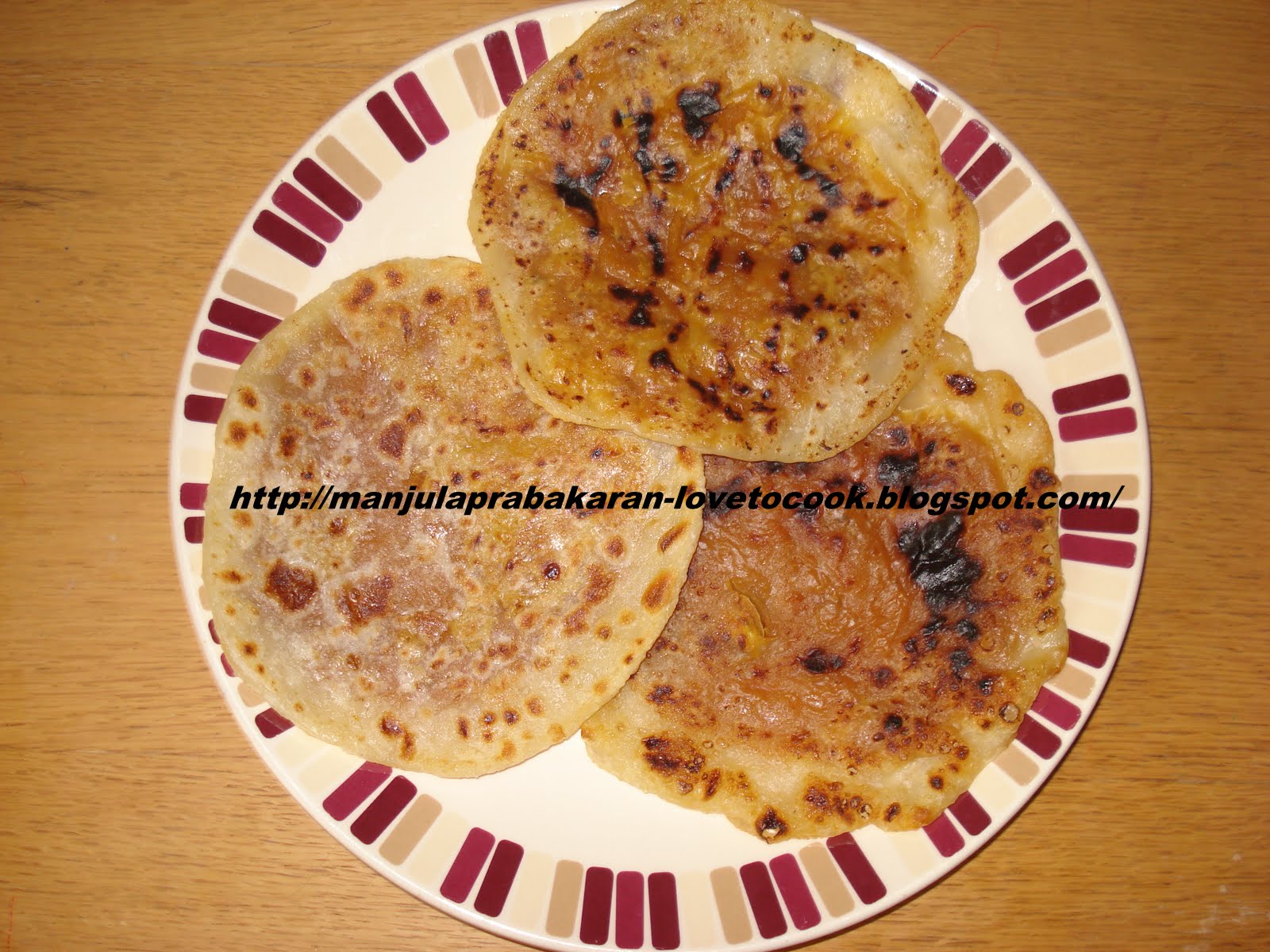Recipes: Bobattu / Puran poli