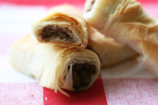 ZOE: Phyllo "Cigars"