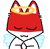 Emoticon gratis: Volpe Red Fox (Pyong)