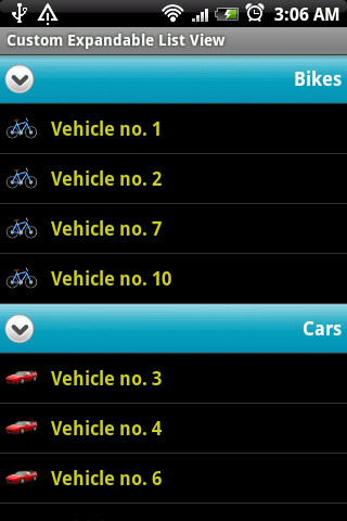 android - How to add subitems in a ListView - Stack Overflow