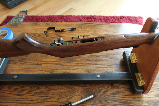 DIY CZ rifle vise | Rimfire Central Firearm Forum