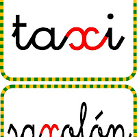 PALABRAS CON LA LETRA X