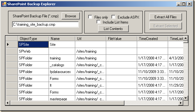 Sharepoint Exploring Sharepoint Cmp Export Files And A Demo Application Mike Smith S Tech