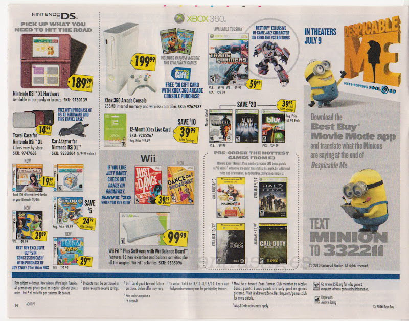 Best Buy Media Prices (June 20 - June 26, 2010) - DVD Talk Forum