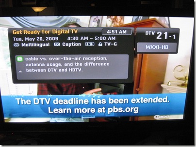 TV Garth: Reception Reports: Rochester Bursts (May 24-25, 2009)