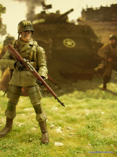 Custom G.I. Joe WWII Duke Flint And Hawk - HissTank.com
