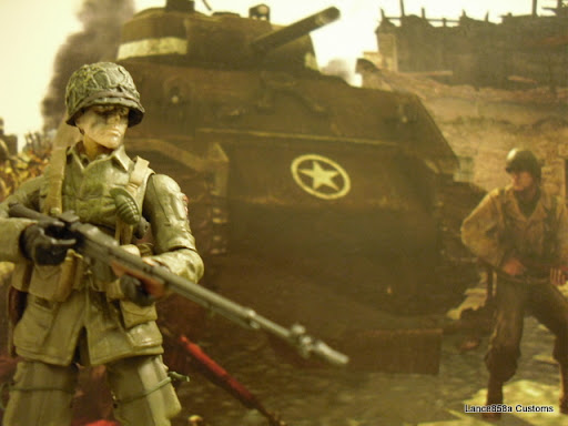 Custom G.I. Joe WWII Duke Flint And Hawk - HissTank.com