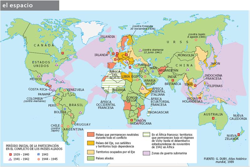 SERENDIPITY GEOHISTORIA: LA SEGUNDA GUERRA MUNDIAL