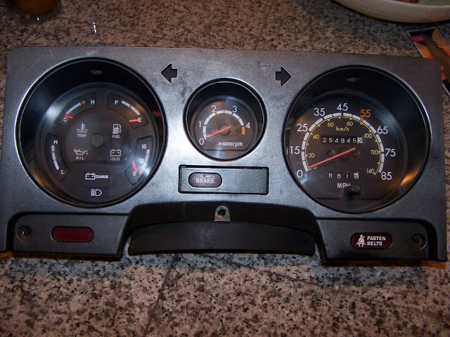 toyoa land cruiser gauge cluster fj60 fj62 and other land cruiser parts ...