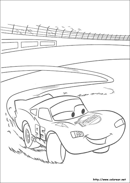 DIBUJOS DE CARS PARA COLOREAR E IMPRIMIR