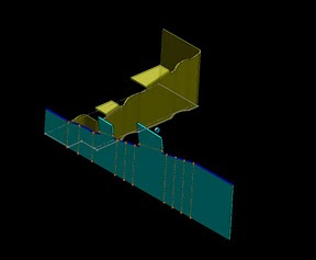 how do i make edge flaps on an angled surface? | Eng-Tips