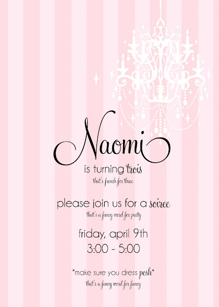 kidlark: custom invitation :: fancy nancy