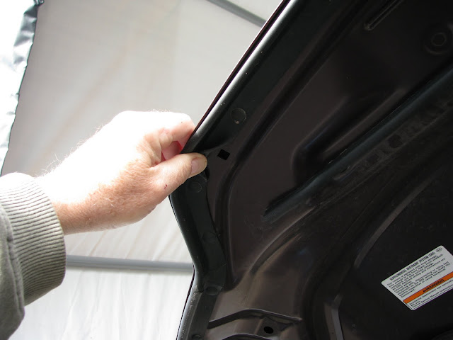 DIY Clear Bug Deflector - Paint & Install | Honda Ridgeline Owners Club ...