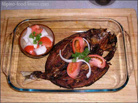 Deboning Bangus