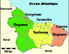 La France sur les timbres du monde : French presence on stamps: GUYANE ...