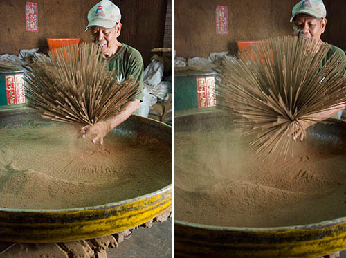 Wandering Taiwan: Traditional Incense making