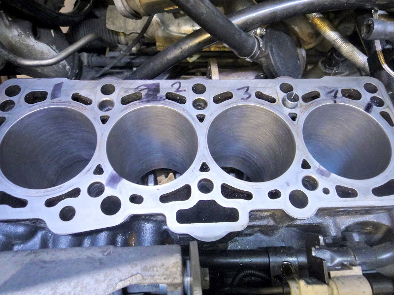 Valve and head failure - Do you think I can hone these cylinder ...