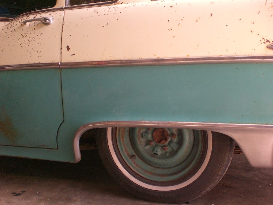 55 Pontiac Lowering | The H.A.M.B.