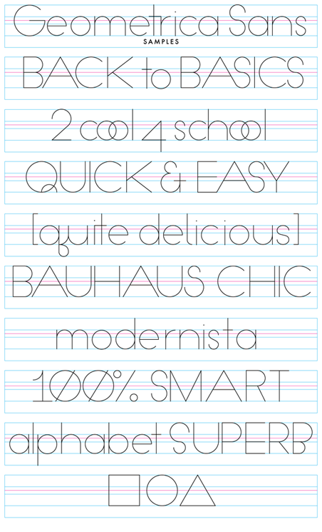 Chris Blog: Geometrica Sans