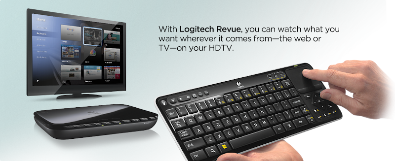 Logitech เปิดตัว Revue อุปกรณ์สำหรับใช้งาน Google TV | Blognone