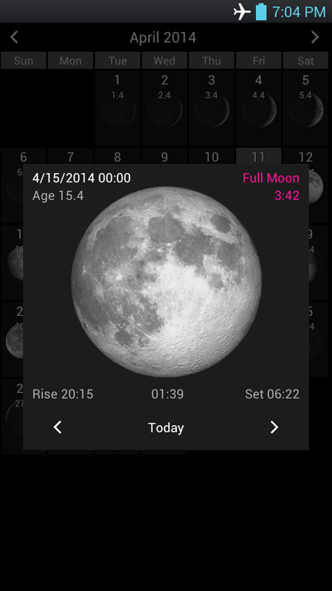 Simple Moon Phase Widget - Android Apps on Google Play