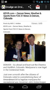 Drudge Report On Droid Pro – Android News & Magazines Apps