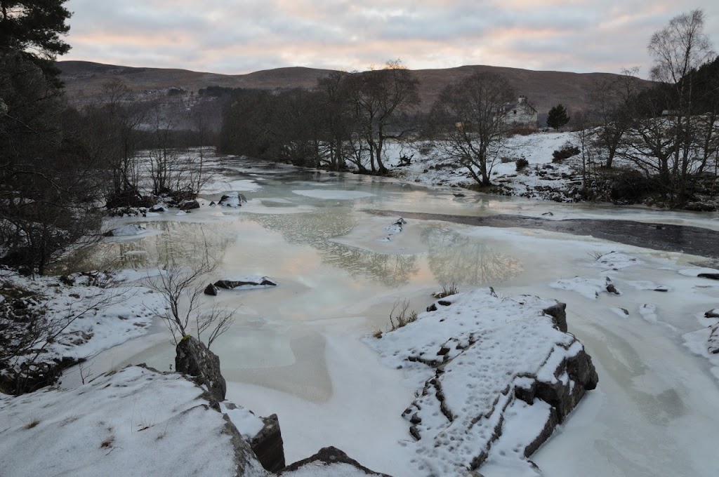 Frozen River Ayr - The UK Rivers Guidebook
