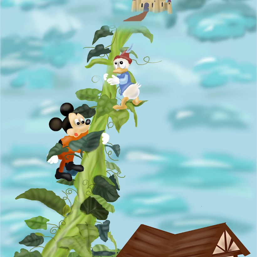 Mickey and the Beanstalk » drawings » SketchPort