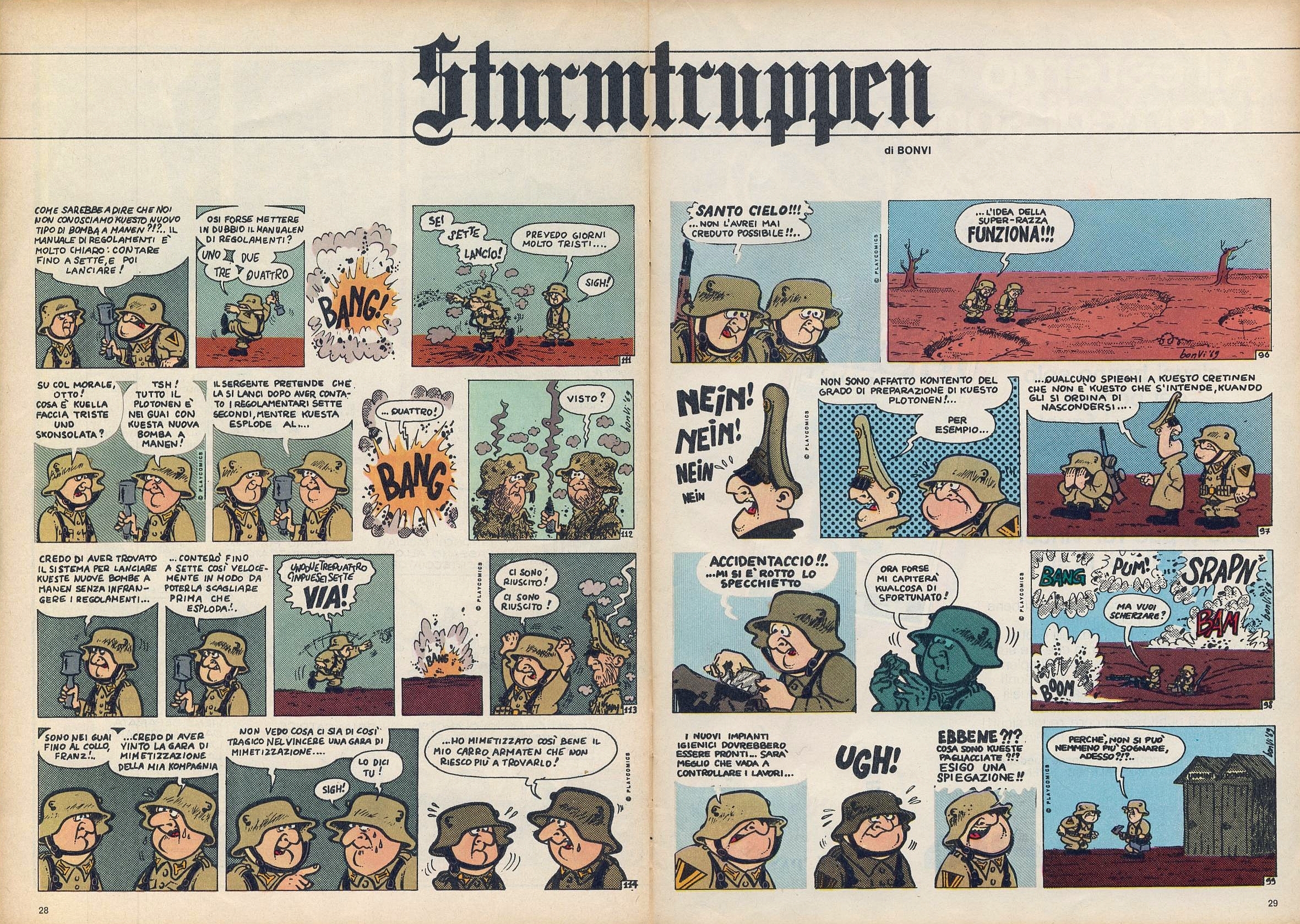 Corrierino e Giornalino: Sturmtruppen